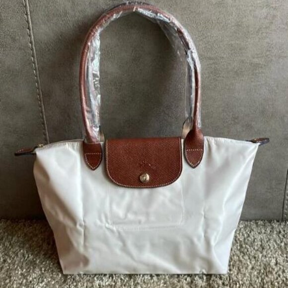 Longchamp | Bags | Classic Paper White Totes From Longchamp Bag | Poshmark